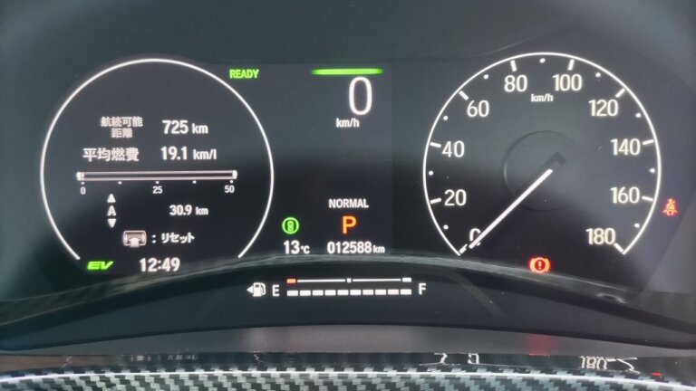 HONDA VEZEL e:HEV Z 2023年12月31日の走行距離は 12,588km でした。 | HCZ BLOG